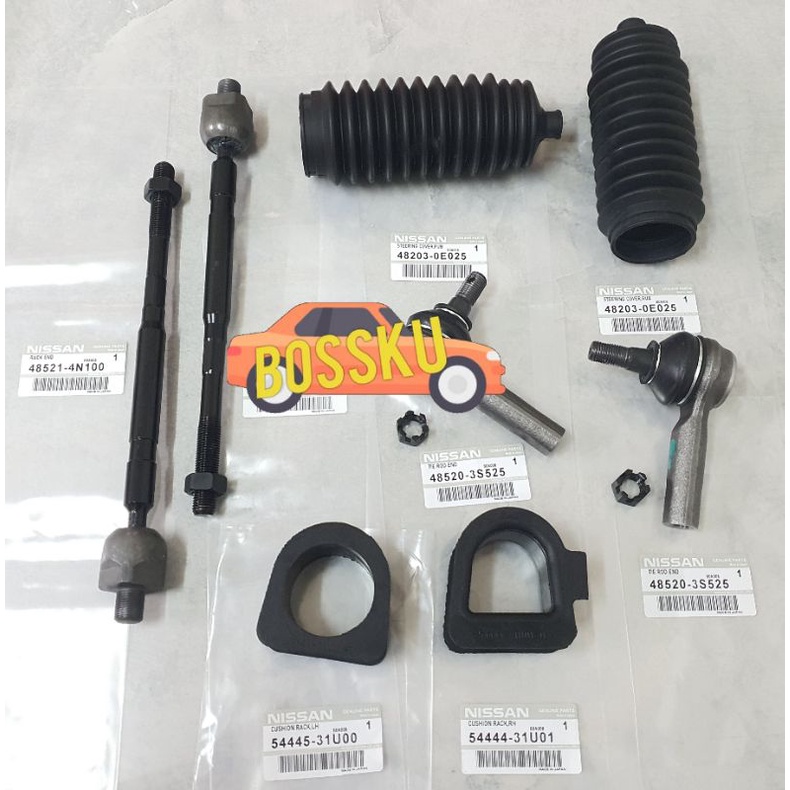 STEERING RACK COVER/RACK END/TIE ROD END/STEERING RACK RUBBER- NISSAN ...