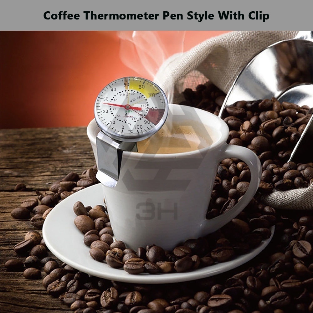 3H Coffee Espresso Thermometer Pour Over Coffee Milk Frothing Latte ...