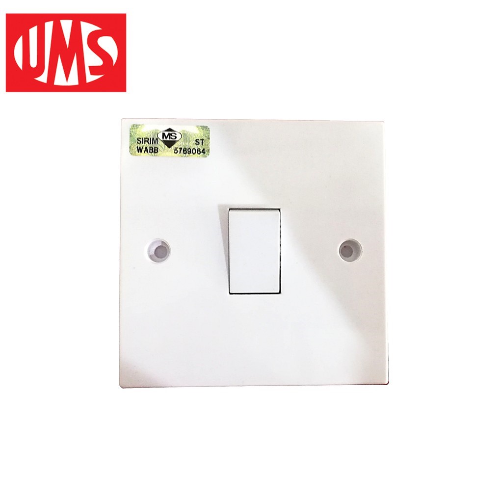 UMS Switch Socket (1g 1w/ 2g 1w/ 3g 1w/4g 1w) & Water Heater | Shopee ...