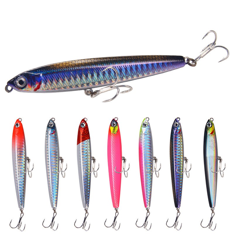 Long throw lure lure 10g 14g 18g 24g ghost fly submerged pencil blood ...