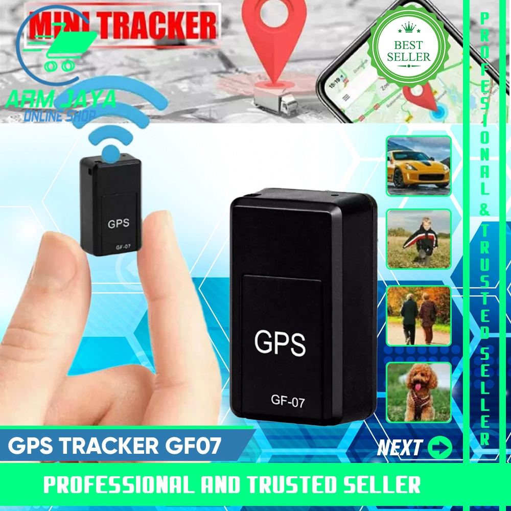 GPS Tracker Mini GF07 Voice Recording Positioning Tracker Mini GPS ...