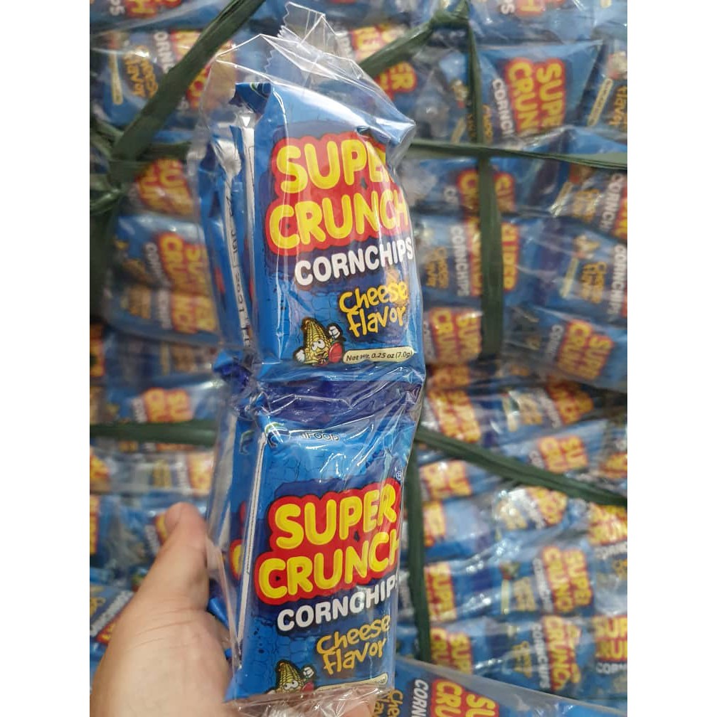 Supercrunch Cornchips 7g (5pcs) (12 small packets inside) | Shopee Malaysia