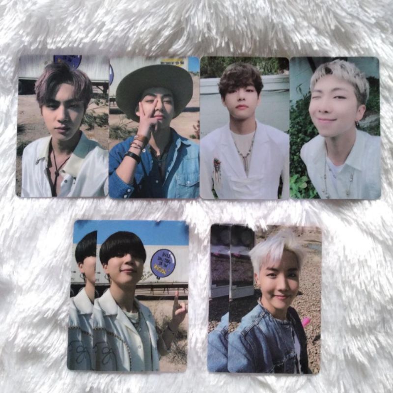 Photocard ld butter bts pws/m2u/soundwave pc luckydraw namjoon jin taehyung jimin j-hope ...