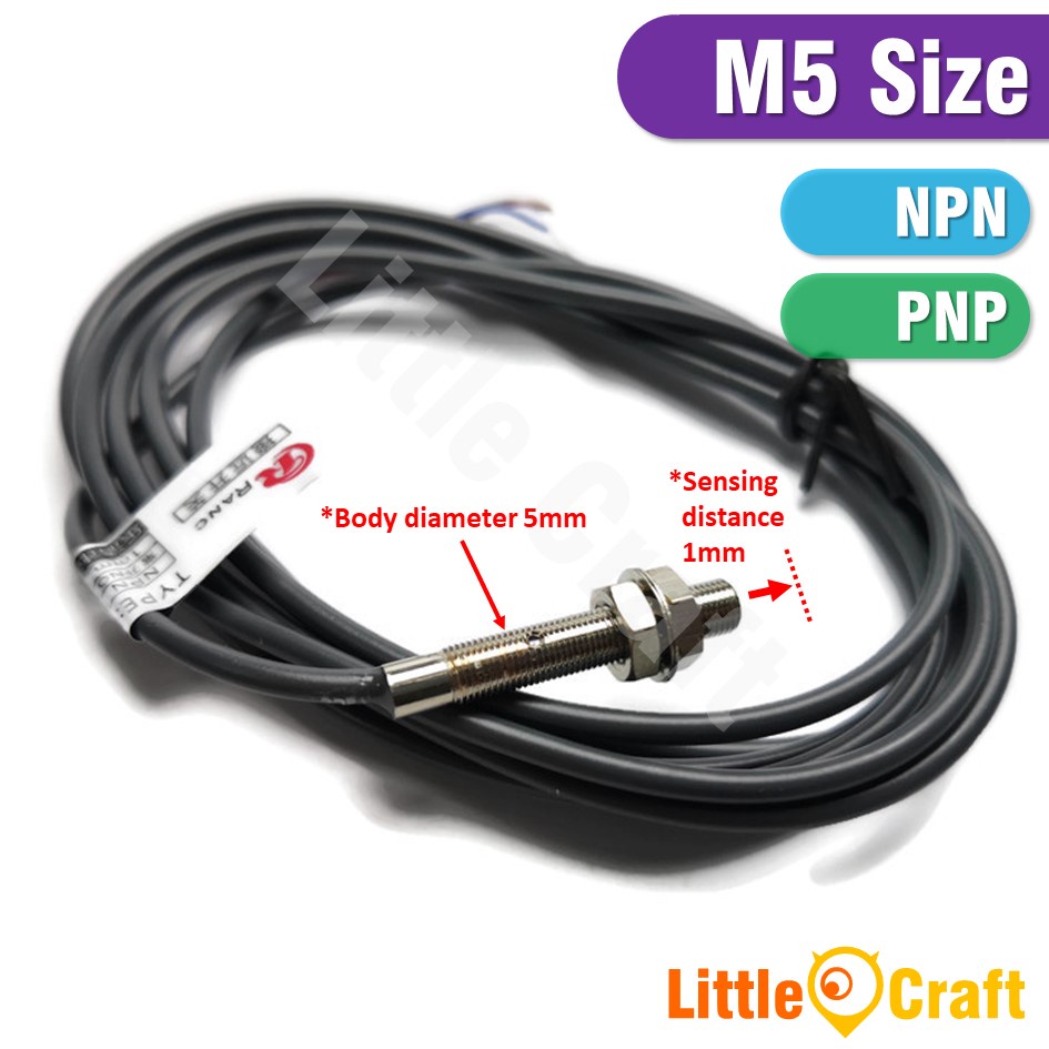 Inductive Proximity Sensor Switch NPN PNP DC 6-36V 300mA 1mm - 8mm ...