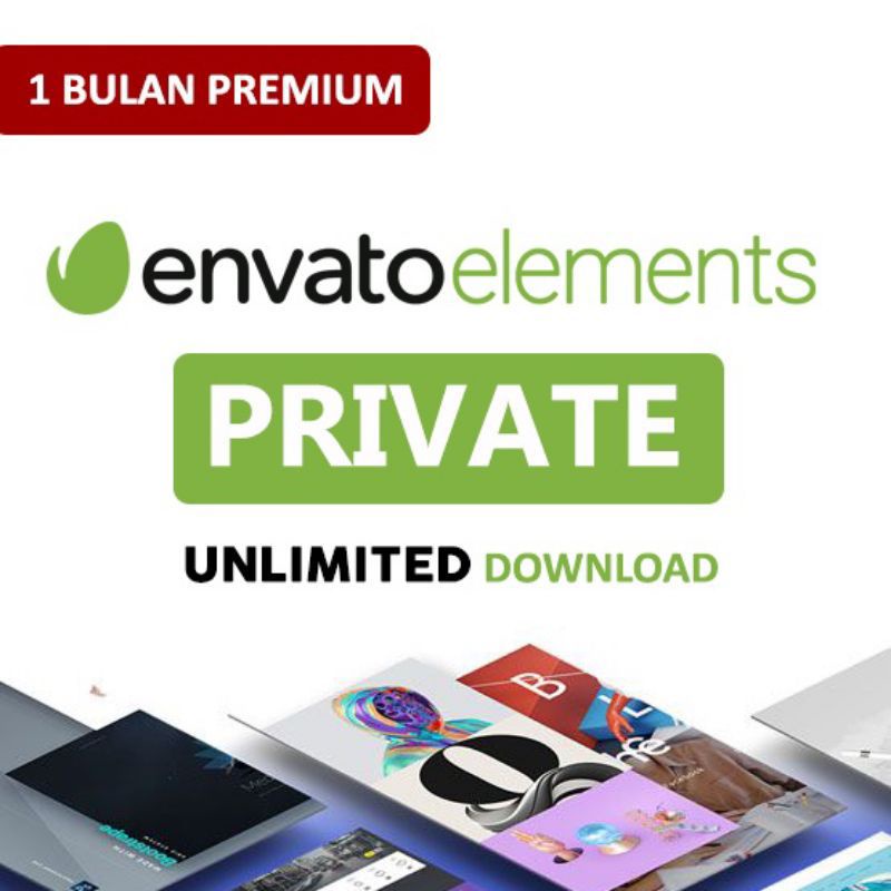 Envato Elements Premium Official Account (1 Month Genuine) | Shopee ...