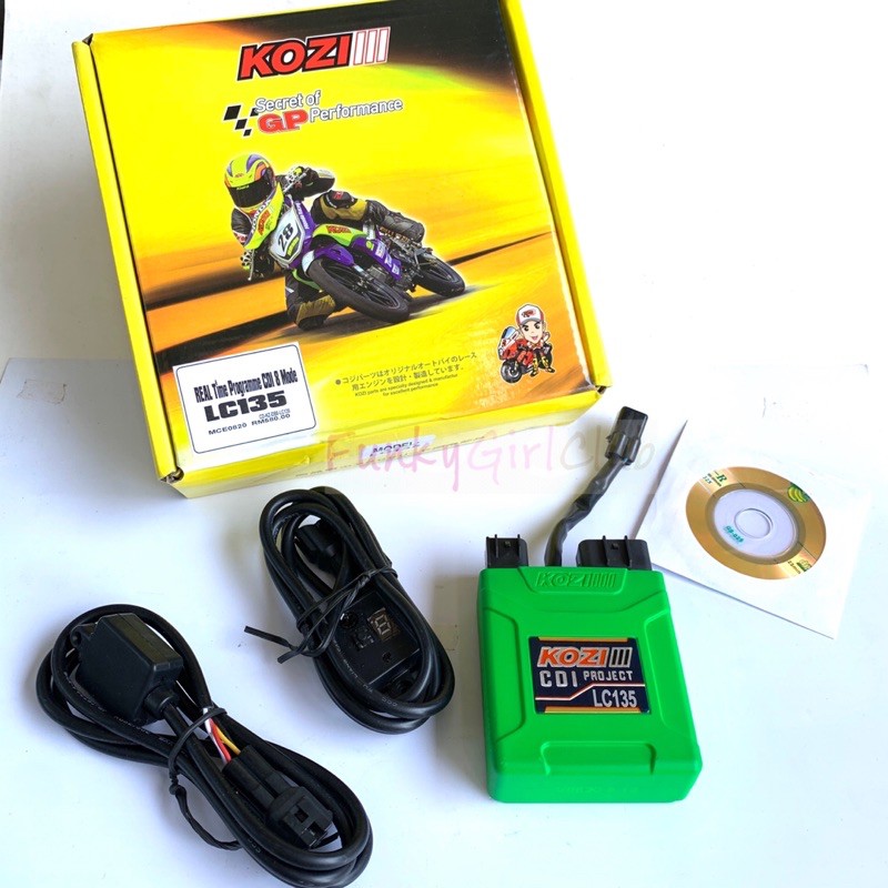 LC135 CDI UNIT 8 MAP KOZI DYNO STAGE 2 TYPE REAL TIME PROGRAM CDI 8 ...