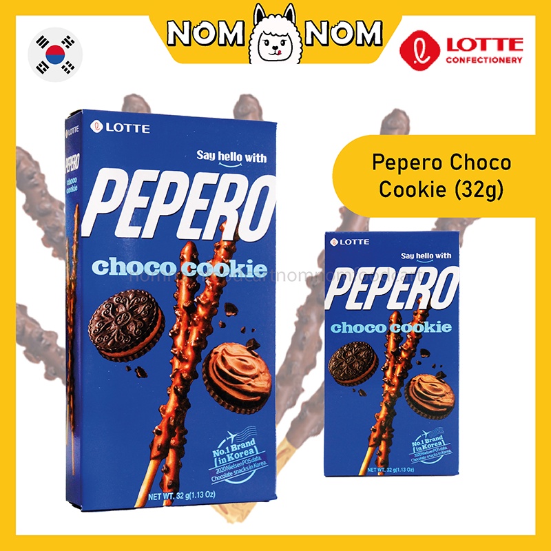 Korea Lotte Pepero Biscuit Stick 32g~50g Original Chocofilled Almond