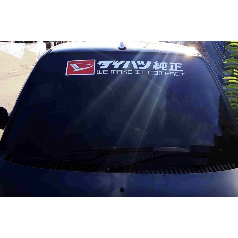 (Ready Stock) S636# Daihatsu Japan Style Car Windscreen Sticker ...