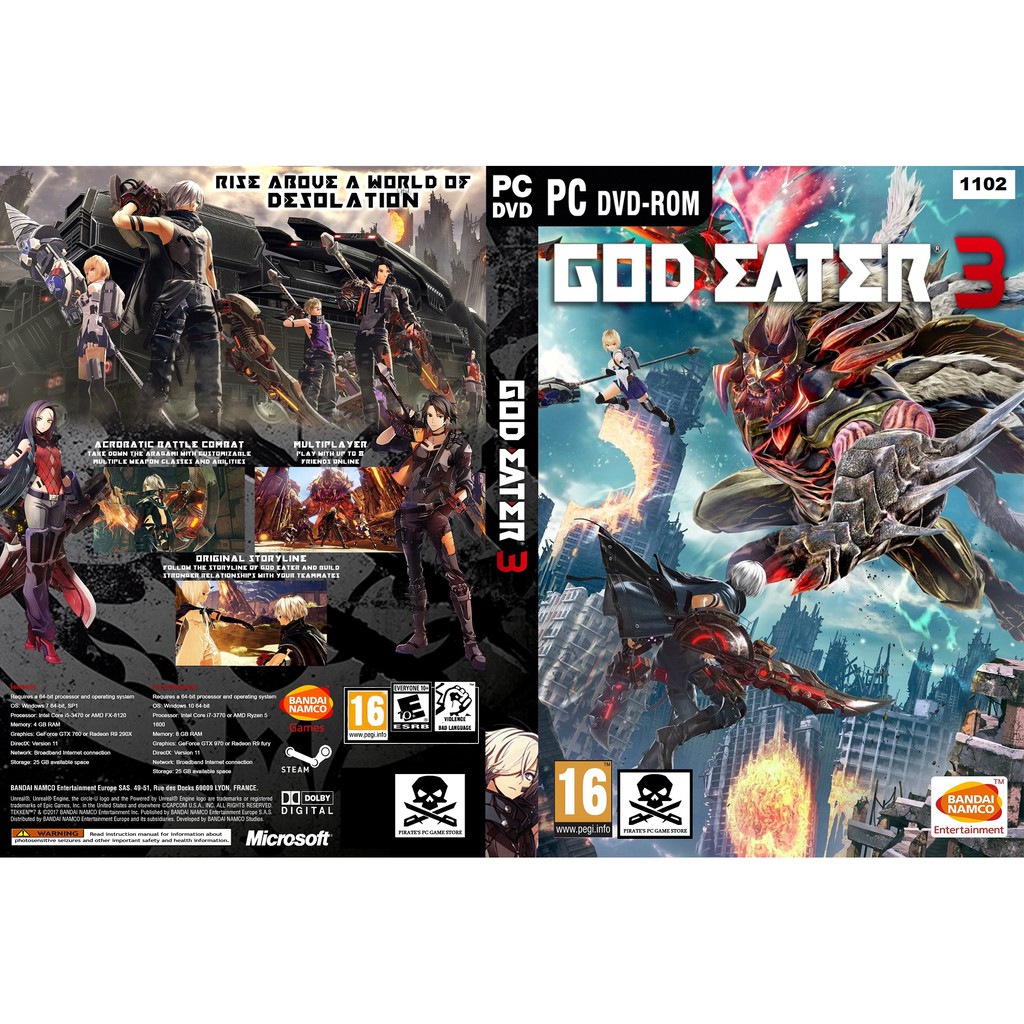 (PC) God Eater 3 | Shopee Malaysia