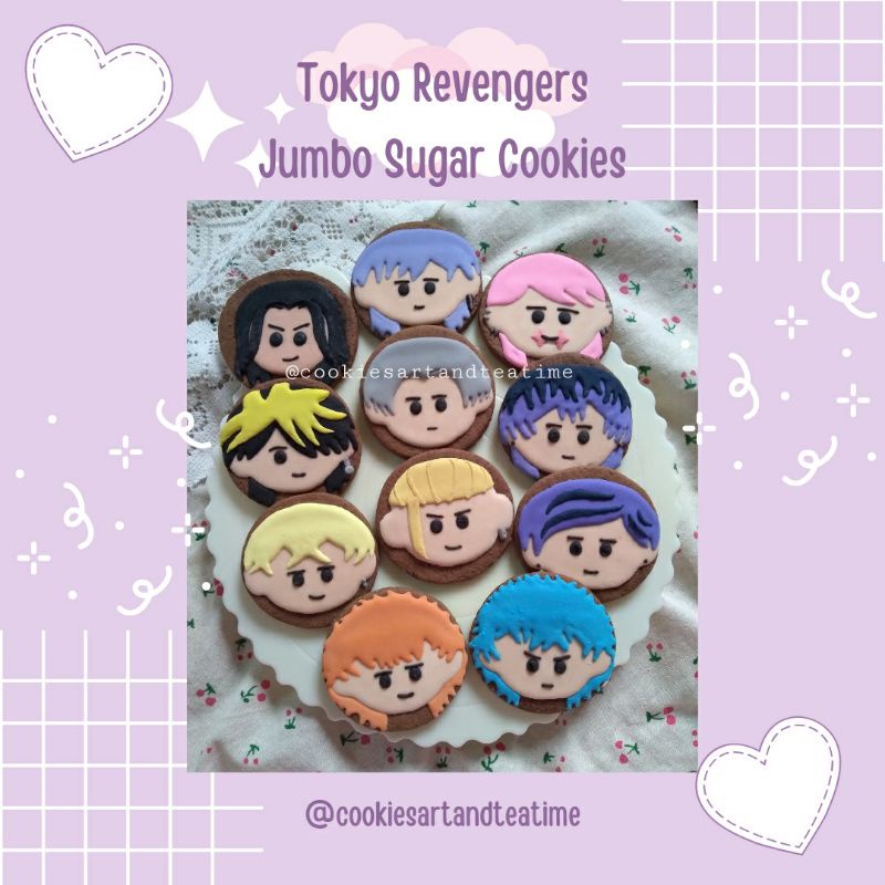 Anime Cookies TR Jumbo Sugar Cookies | Shopee Malaysia