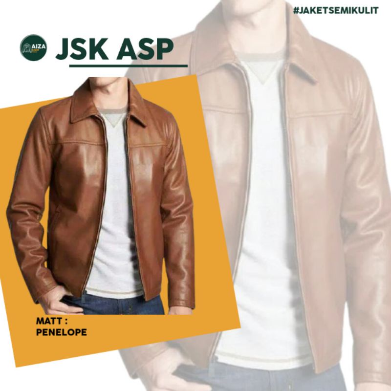 Semi Leather Jacket/Leather Jacket/Leather Jacket/FORMAL Jacket ...