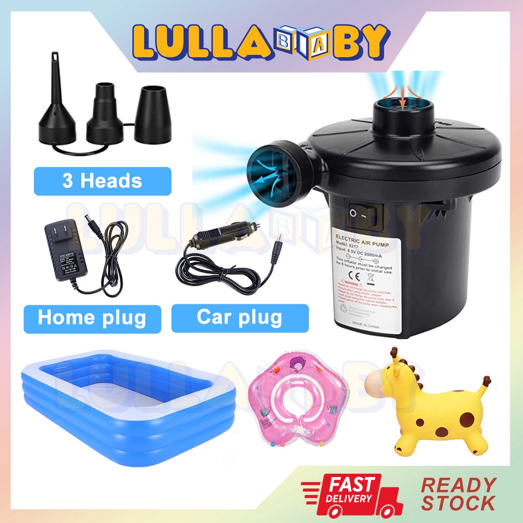 🔥READY STOCK🔥Portable Electric Air Inflation Pump Pool Pump Air Pump ...