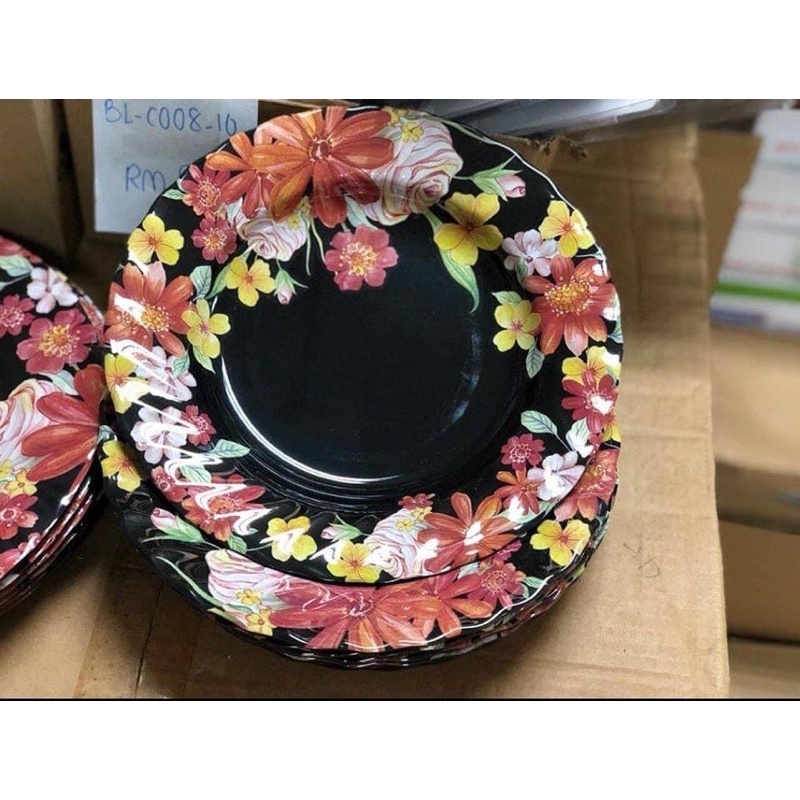 Set Pinggan Melamine Giacomo Melamine Set / Dinner Plate Melamine ...