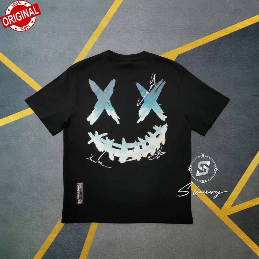 RICKY IS CLOWN JADE WAVE TEE(OVERSIZE) | Shopee Malaysia