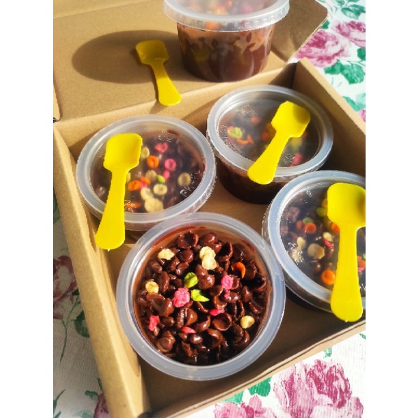 Cute Choco Jar Crispy 1 set (4pcs) | Shopee Malaysia