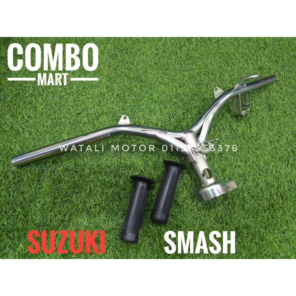 SUZUKI SMASH HANDLE BAR BESI HANDLE STEERING HANDLE BESI WITH HANDLE ...