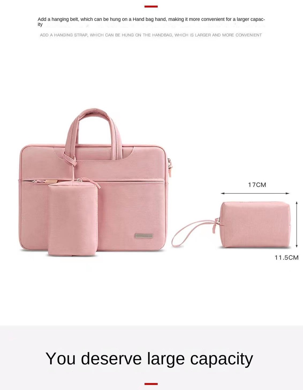 [Men Women Portable Laptop Bag 11-15.6 Inches] Protective Case With ...