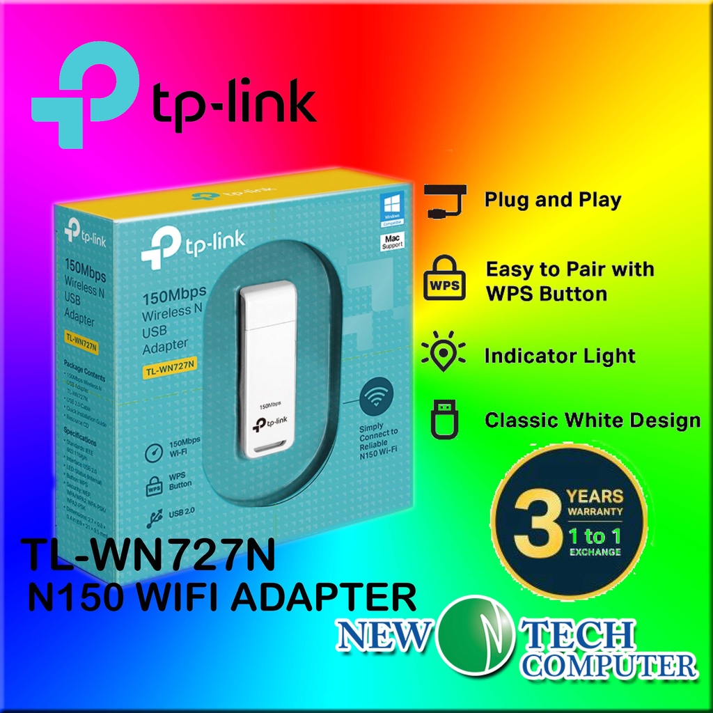 TP-LINK TL-WN727N 150MBPS / ARCHER T4U AC1300 / ARCHER T9UH AC1900 ...