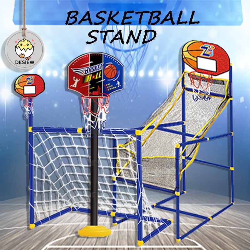 Mainan Bola Keranjang Bola Sepak Outdoor Sport Game Set Basketball ...