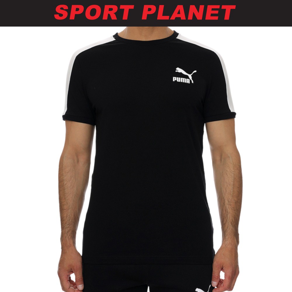 Puma Men Iconic T7 Short Sleeve Tee Shirt Baju Lelaki (599869-01) Sport ...