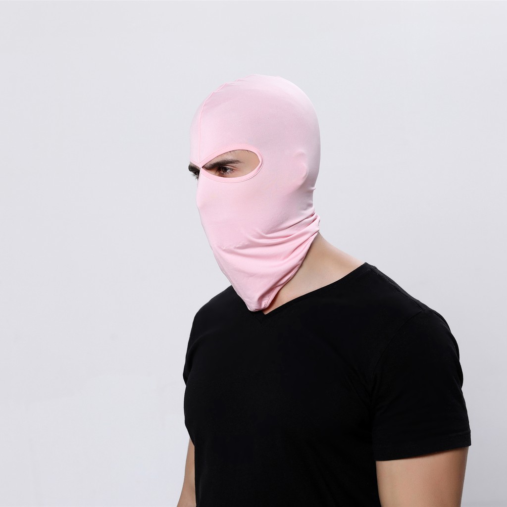 Musion 2 Holes Robber Mask Balaclava Dust Proof Ninja Mask Elastic ...