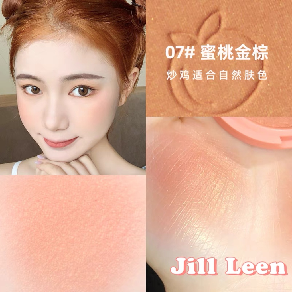 【Readystock JILL LEEN Soft Matte Cheek Blush Natural Blusher 柔雾腮红哑光自然裸妆 ...