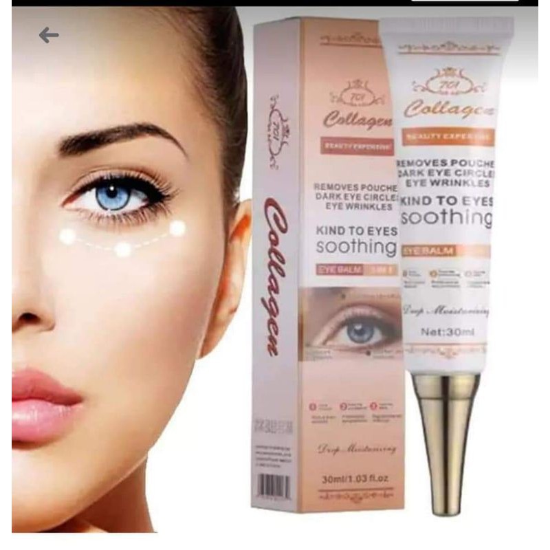 701 Collagen Eye BALM 3IN1 (Removes Pouches, Dark Eye Circles & Eye ...