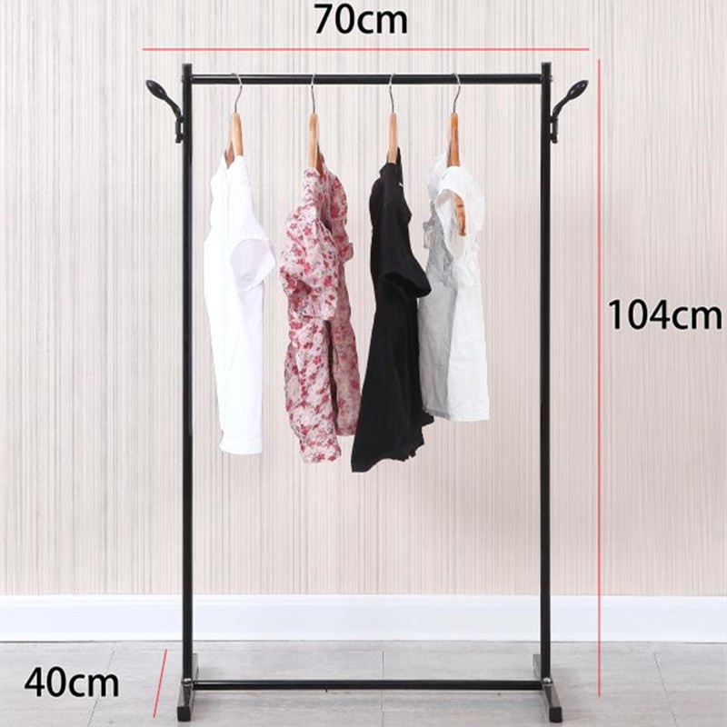 Clothes Hanger & Drying Racks Single Pole Clothes Hanging Rack ...