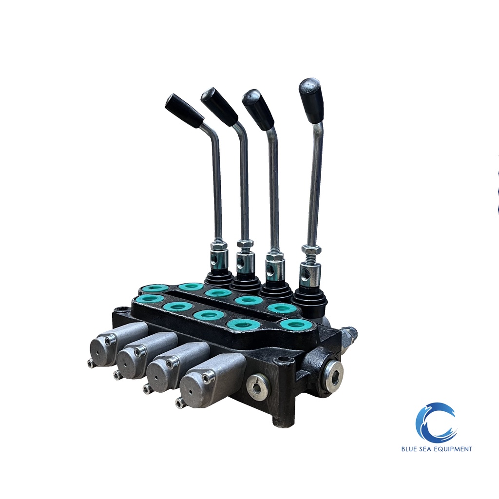 4 Levers Hydraulic Directional Control Valve for/Tractors Loaders/log ...