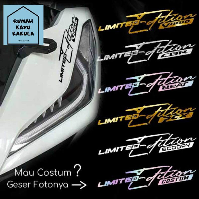 Limited Edition Vario Sticker For Vario | Shopee Malaysia