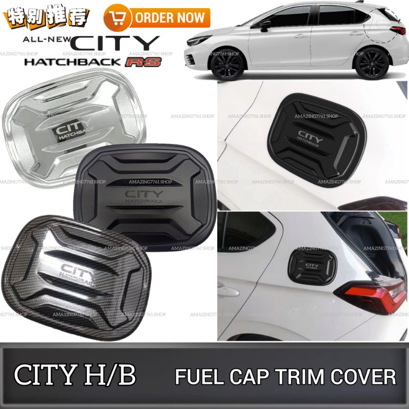 AMAZING HONDA CITY HATCHBACK RS FUEL CAP COVER GARNISH GAS TANK COVER ...