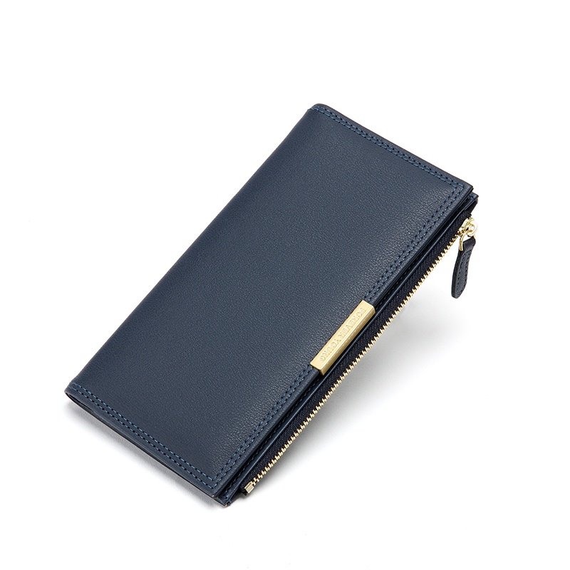 Long women's wallet bifold purse woman card holder dompet duit ...