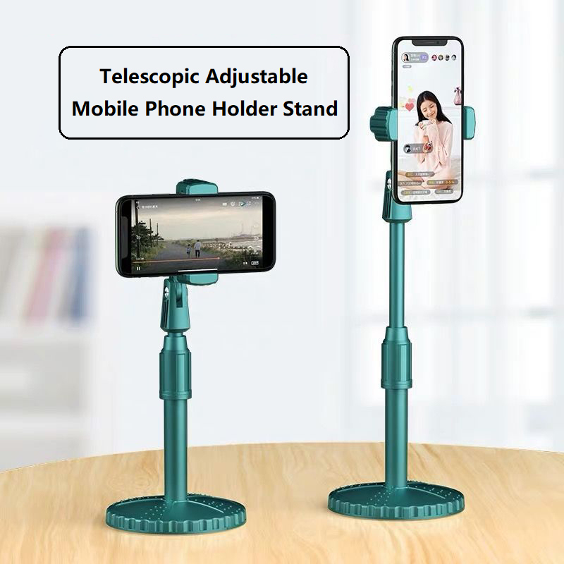 Telescopic Adjustable Phone Stand Bluetooth Camera Controller Button ...