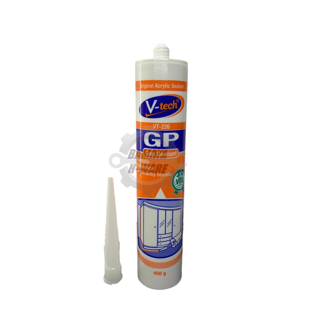 Gap Sealant VT-226 Vtech Acrylic Silicone 450GM GP GAP SEALANT | Shopee ...