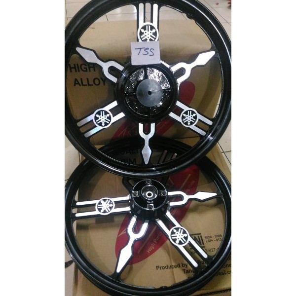 Yamaha racing Rims Rossi racing Rims Yamaha logo set | Shopee Malaysia