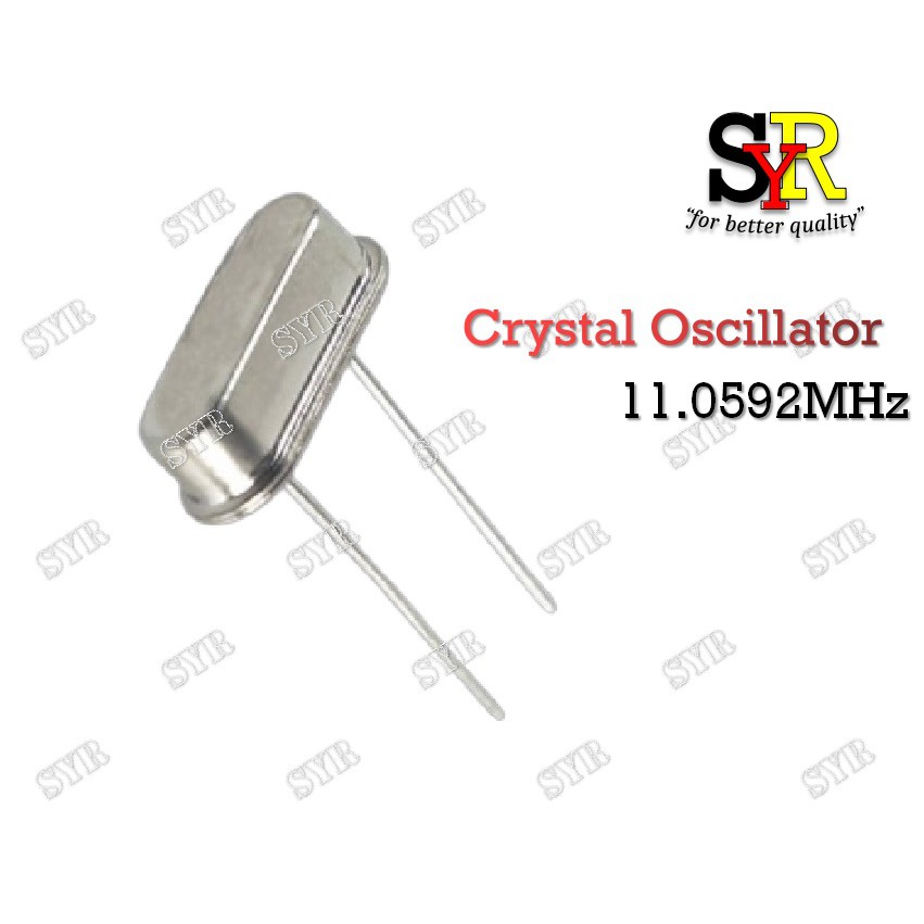 11.0592 MHZ Quartz Crystal Oscillator, Clock, Frequency, Low Profail 11 ...