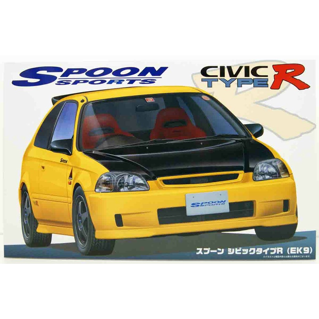 1/24 Fujimi Spoon Civic Type R (EK9) (Model Car) | Shopee Malaysia