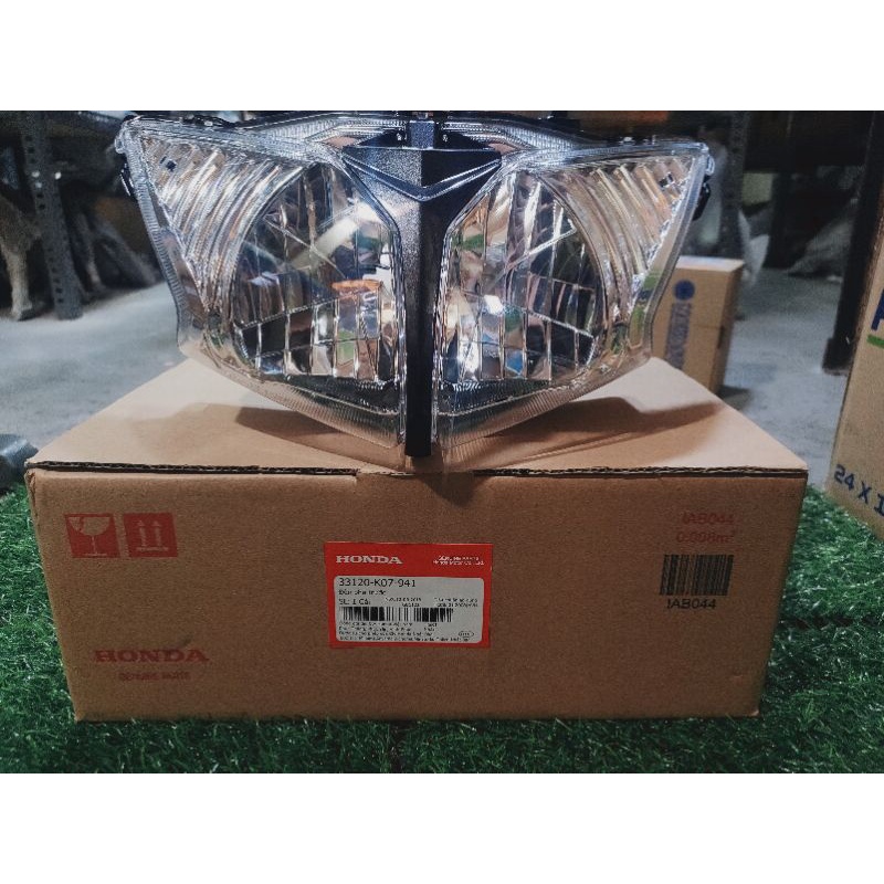 💯100% ORIGINAL HONDA THAILAND WAVE DASH V2 DASH 2 HEAD LIGHT LAMPU ...