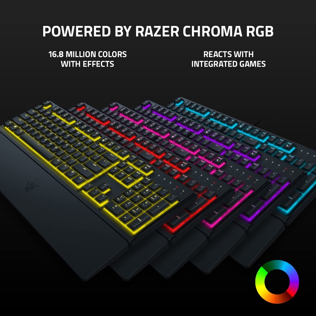 Razer Ornata V3 Wired Low-profile Mecha-Membrane RGB Keyboard with UV ...