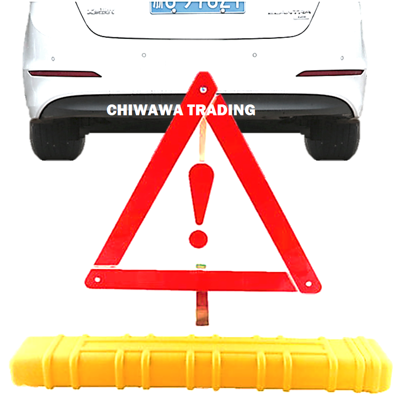 Car Warning Safety Road Sign Emergency Reflective Triangle Kit ...