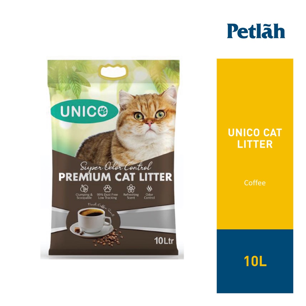 Unico Cat Litter 10L | Shopee Malaysia