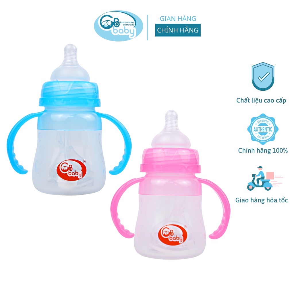 Gb-baby Wide Neck Silicone Bottle 240ml (With 1 Spoon, Filter Fruit Set) | Shopee Malaysia