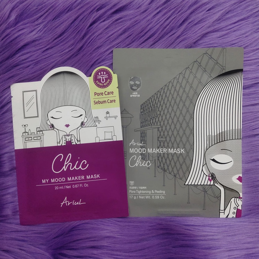 (NEW) Ariul My Mood Maker Chic 20g / Ariul Mood Maker Chic Mask 17g ...