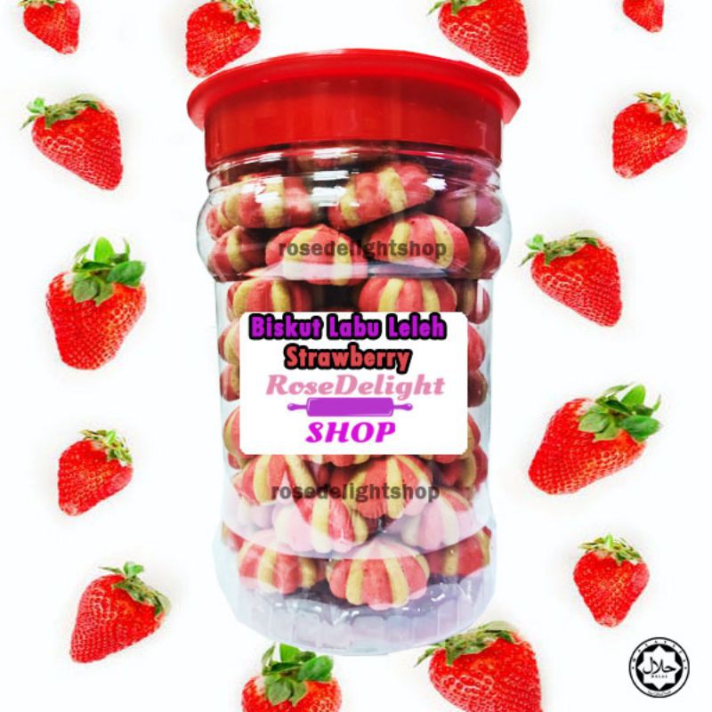 Biskut Raya Moore Labu 1balang 700gram 60pc++ dan Peanut leleh roona ...