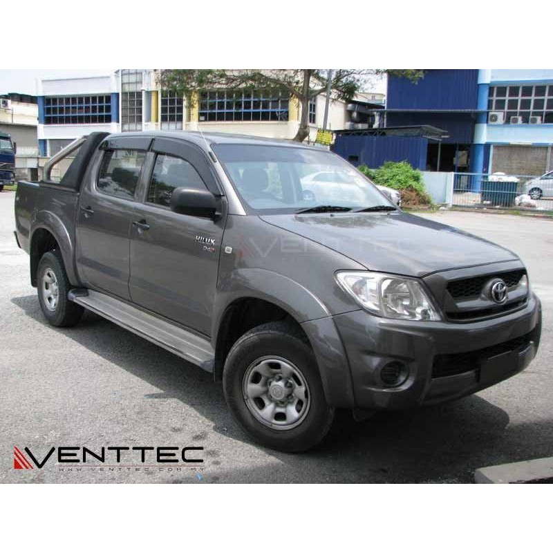 TOYOTA HILUX VIGO 05Y-15Y (5″ = 125MM) VENTTEC DOOR VISOR / WINDOW VENT ...