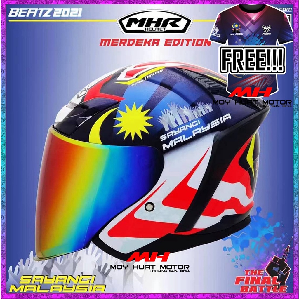 🔥LIMITED EDITION🔥 MERDEKA HELMET / HELMET LIMITED EDITION MHR 2020 ...