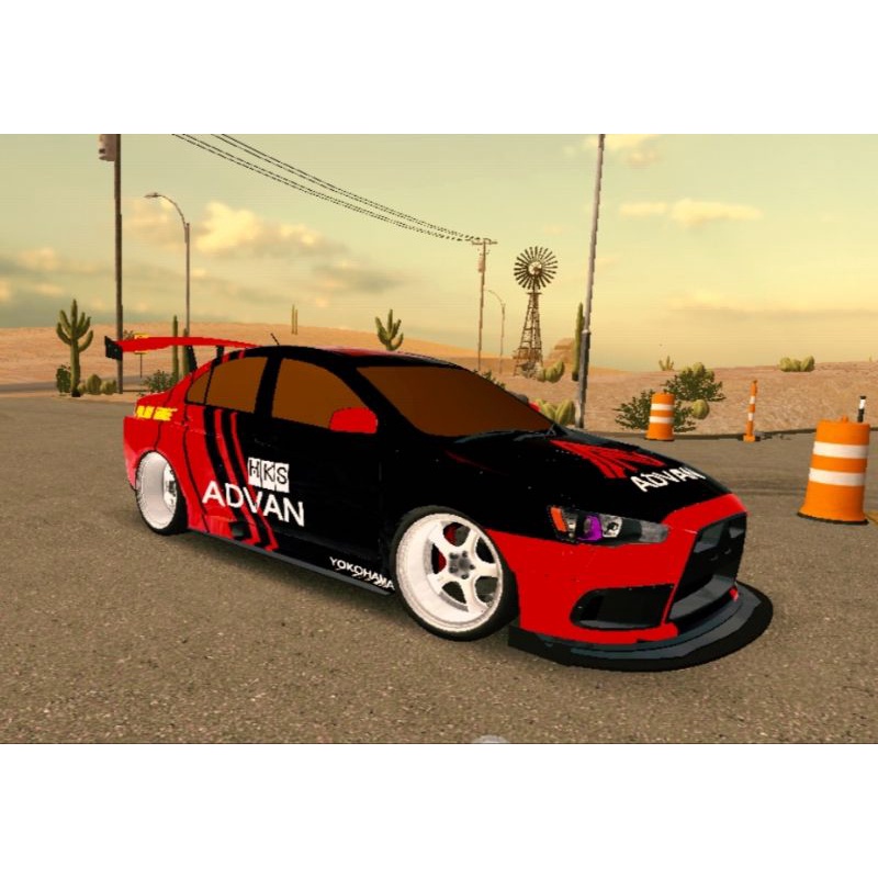 Car Parking Multiplayer Advan Evo10 limited units | Shopee Malaysia