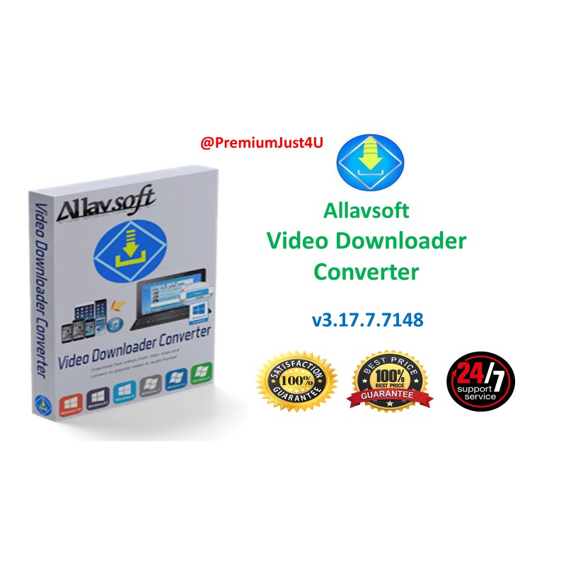 (Windows) Allavsoft Video Downloader Converter v3.17.7.7148 [2019 Full ...