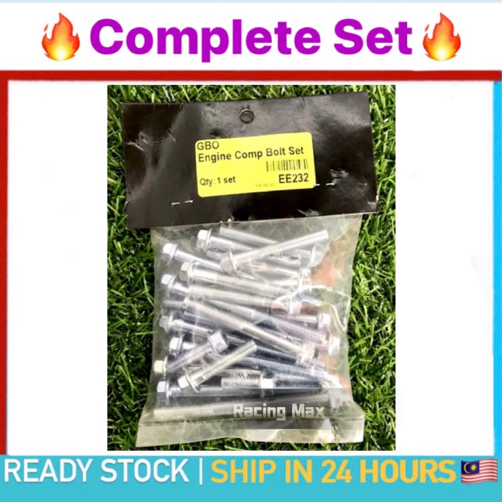 Honda GBO Engine cover screw GBO J GBOJ Magnet + Clutch Cover Cap Bolt ...
