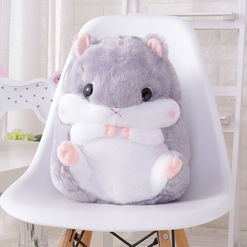 JFMM Hamster Pillow Doll Muffle with Hands Pillow Doll Cute Soft Toy on ...